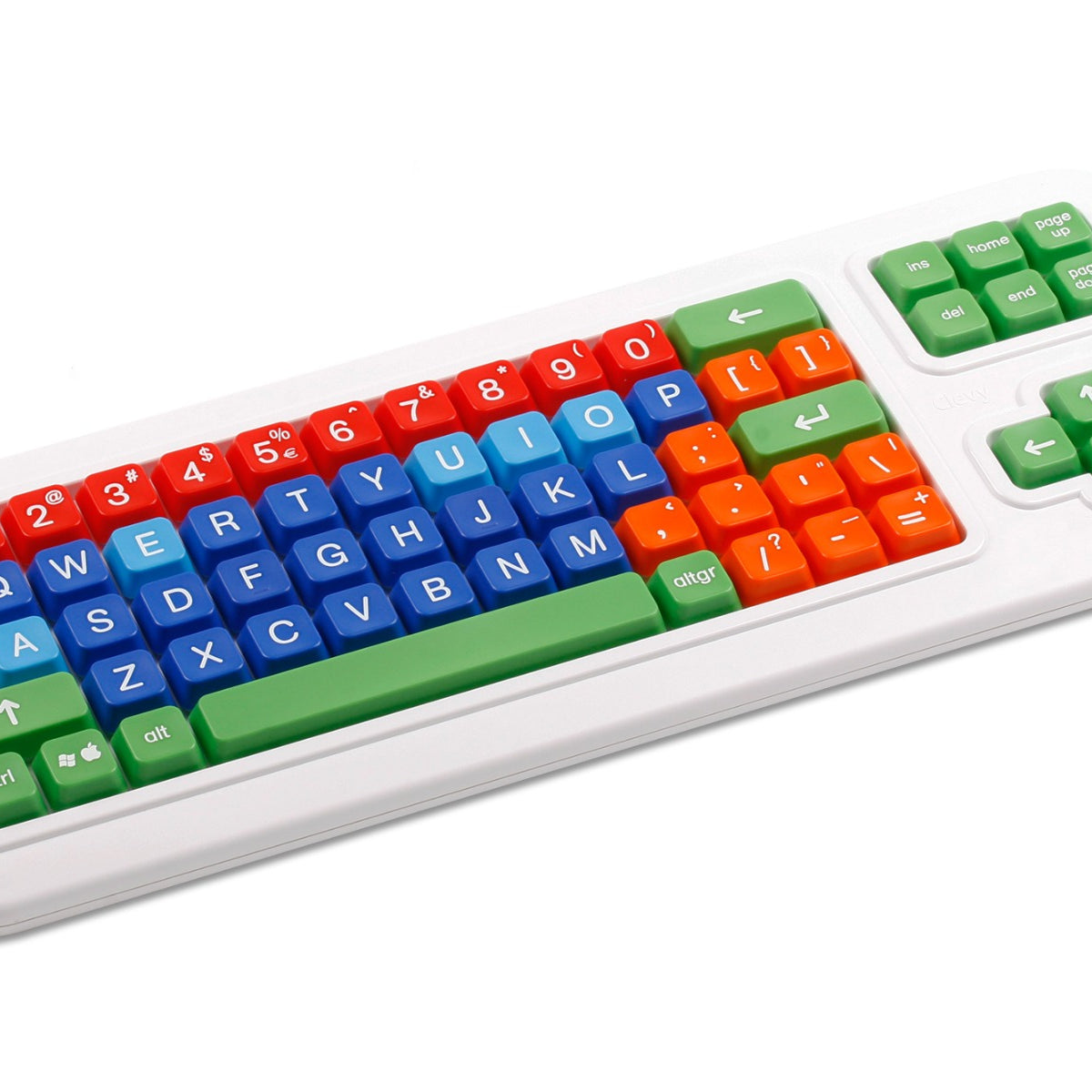 Clevy Keyboard US Int. Uppercase USB – PROTECTCOVERS